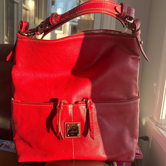 Dooney & Bourke | Bags | Dooney Bourke Hobo With Two Front Pockets ...